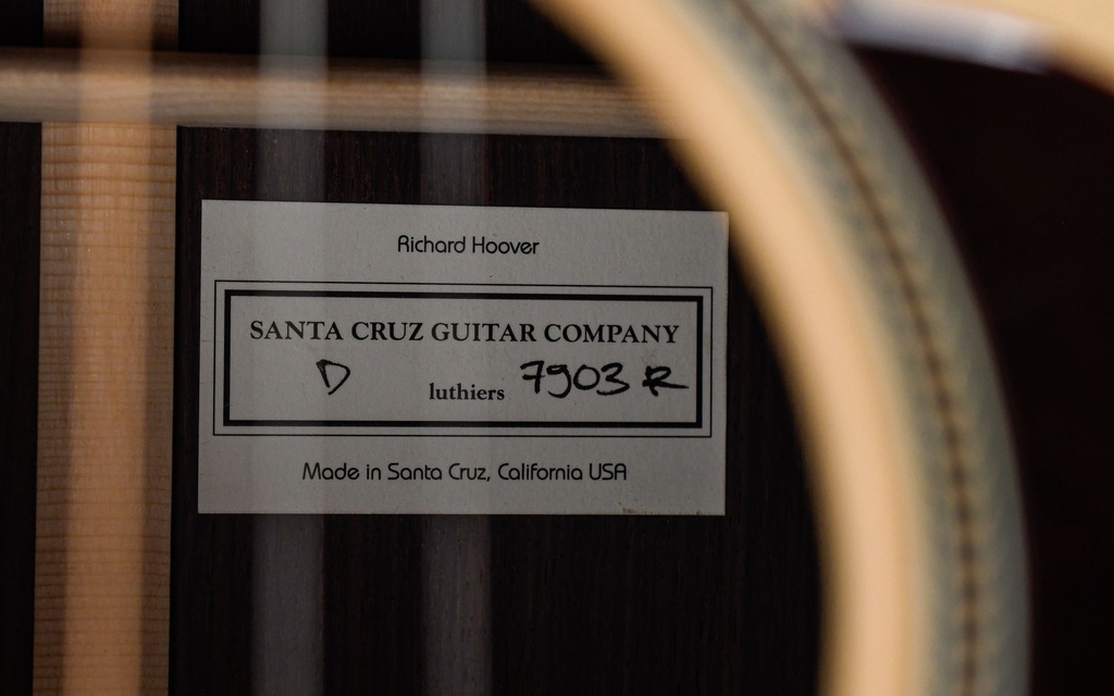 Santa Cruz Tony Rice Dreadnought | The Fellowship of Acoustics